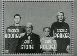 A Family Affair (1937) Introduces Judge Hardy’s Family — Immortal Ephemera