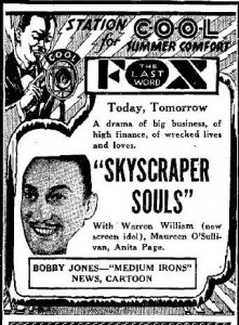 Ballyhoo Who? Warren William in the Return of Picto-Sked — Immortal ...