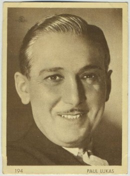 Paul Lukas – Brief Biography of the Oscar Winning Actor — Immortal Ephemera