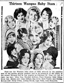 Wampas Baby Stars of 1922 – 1934 | Immortal Ephemera — Immortal Ephemera