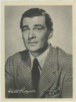 Walter Pidgeon – Greer Garson Co-Star and Gentleman of the Screen ...