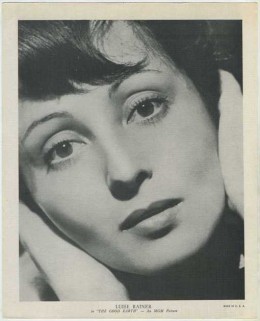 Luise Rainer, 1910-2014, Remembering the Academy Award Winning Actress ...