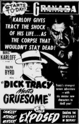 Boris Karloff TCM Summer Under the Stars 2016 Picto-Sked — Immortal ...